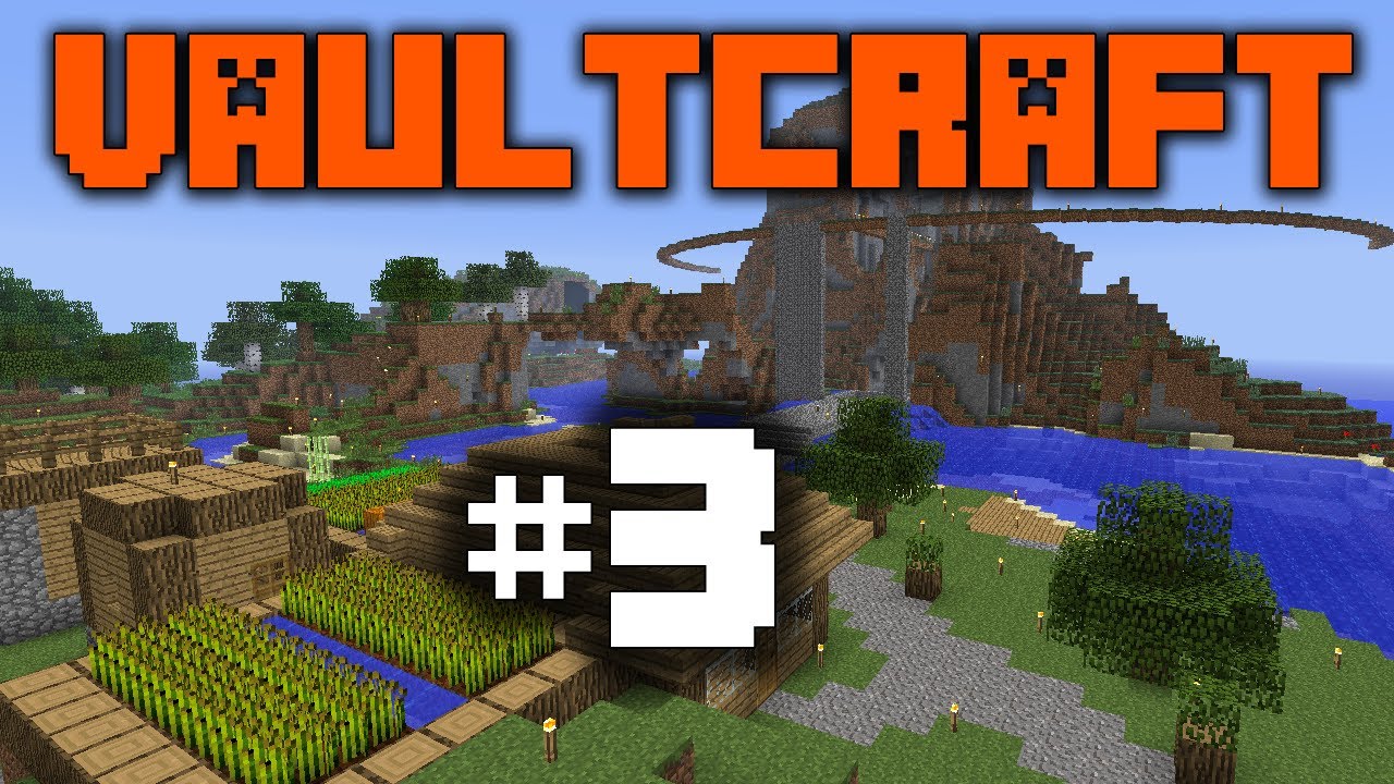 Vaultcraft Ep.3 ♦ Decorating the path - YouTube