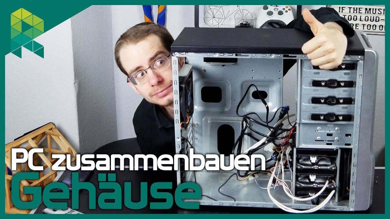 01 • Gehäuse & Grundlagen 💻 Eigenen PC zusammenbauen [TUTORIAL|🇩🇪 ...