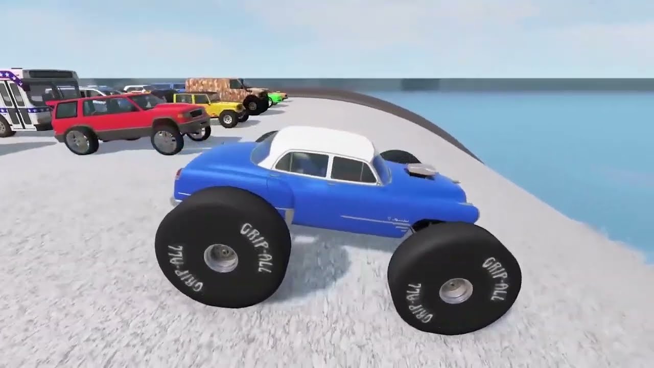 Siren Head- Incredible High Speed Jumping Into Siren Head #2 BeamNG ...