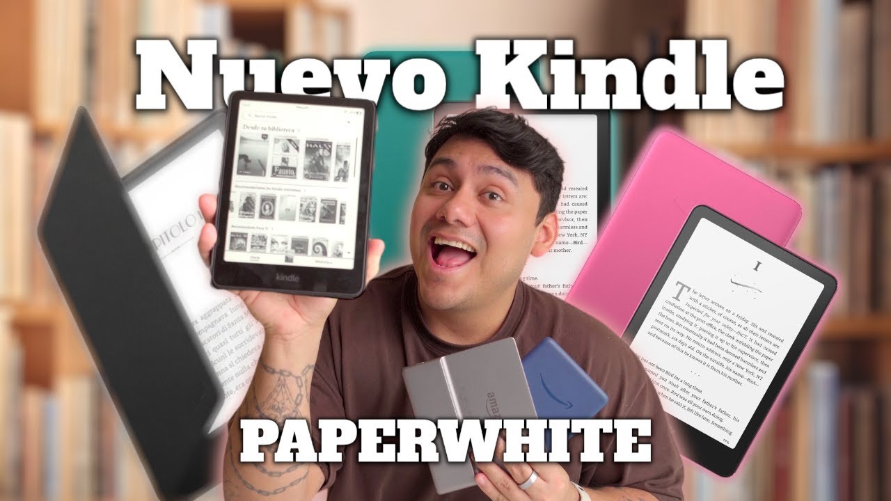 ¡Este KINDLE sí que VALE LA PENA! // Kindle Paperwhite 2025 - YouTube