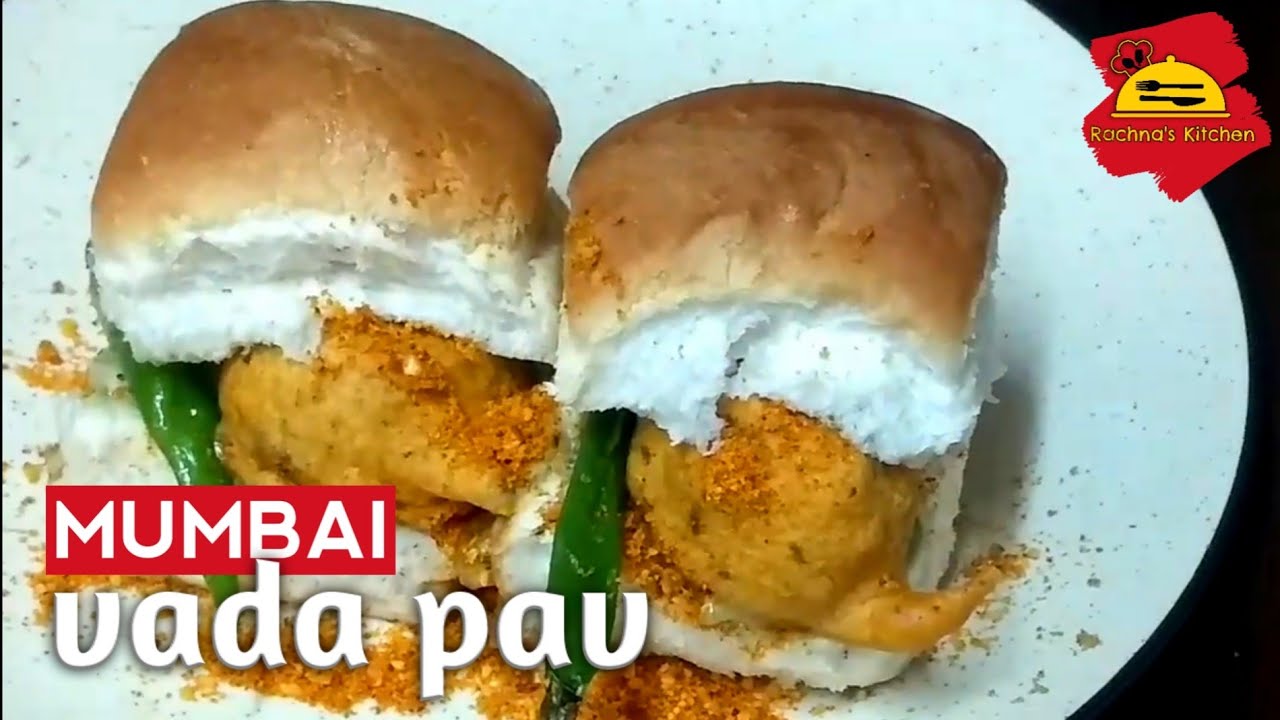 Mumbai Vada Pav Recipe | मुंबई का वड़ा पाव | Batata Vada Recipe - YouTube