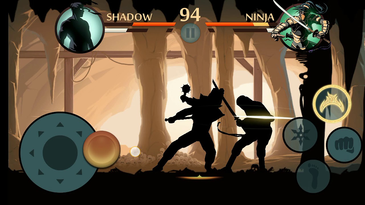Shadow fight gameplay - YouTube