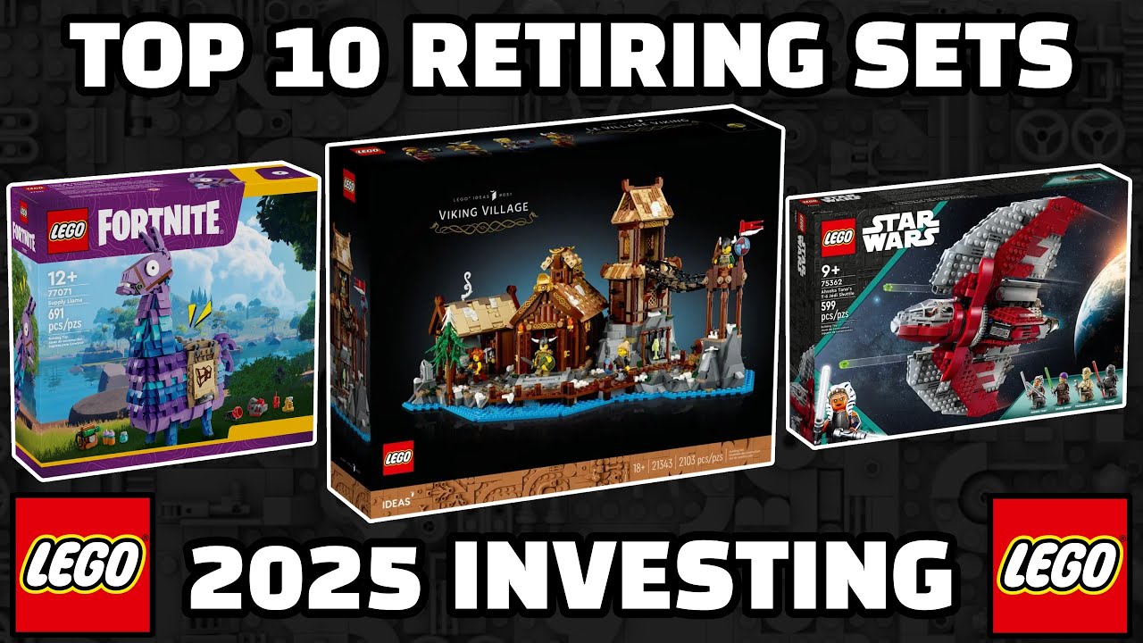 TOP 10 Retiring LEGO Sets you should Invest in for 2025! | How to make ...