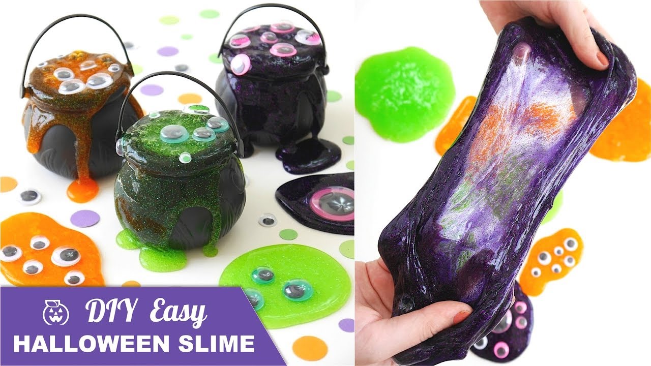 DIY Halloween Slime 🎃 - YouTube