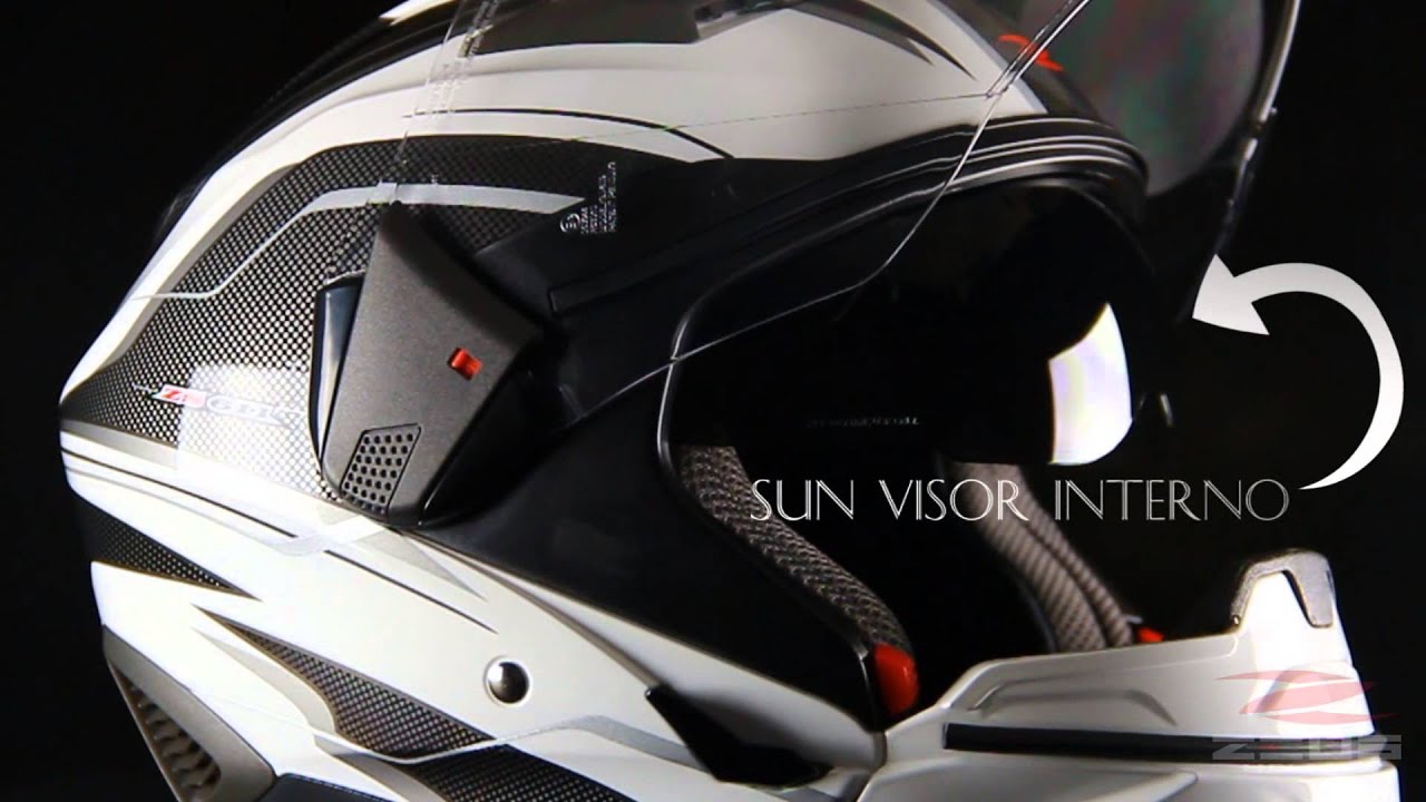 Capacete Zeus ZS-611 - YouTube