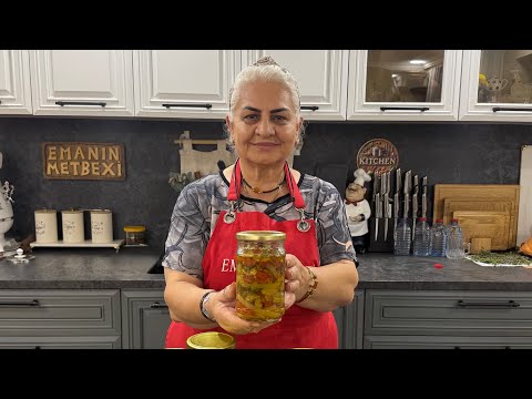 Qızardılmış Badımcan Salatı | Qışa Hazırlıq 