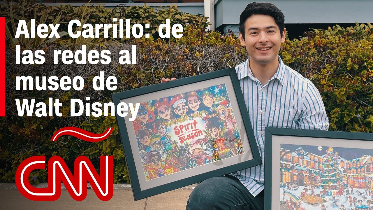 Alex Carrillo, el artista mexicano que exhibe en el museo Walt Disney ...