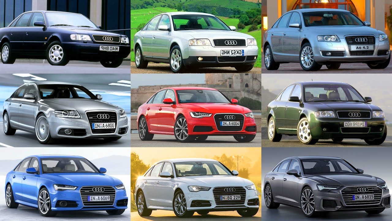 History of Audi A6. All generations of a Excellent Car (1994 - 2024 ...