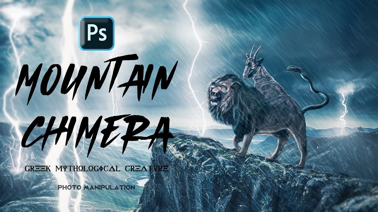 Creating MYTHOLOGICAL CREATURE In Photoshop! | Chimera | Photo ...