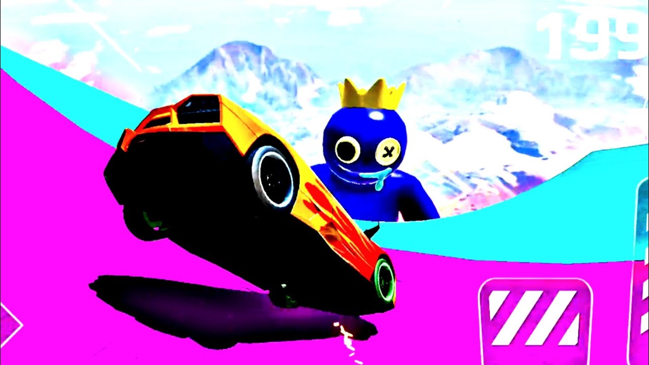 car stunt game play video funny #cartoon - YouTube