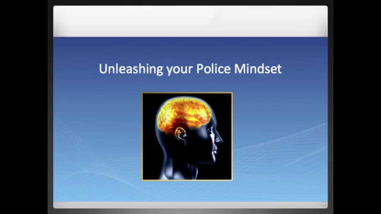 Police Mindset HB - YouTube