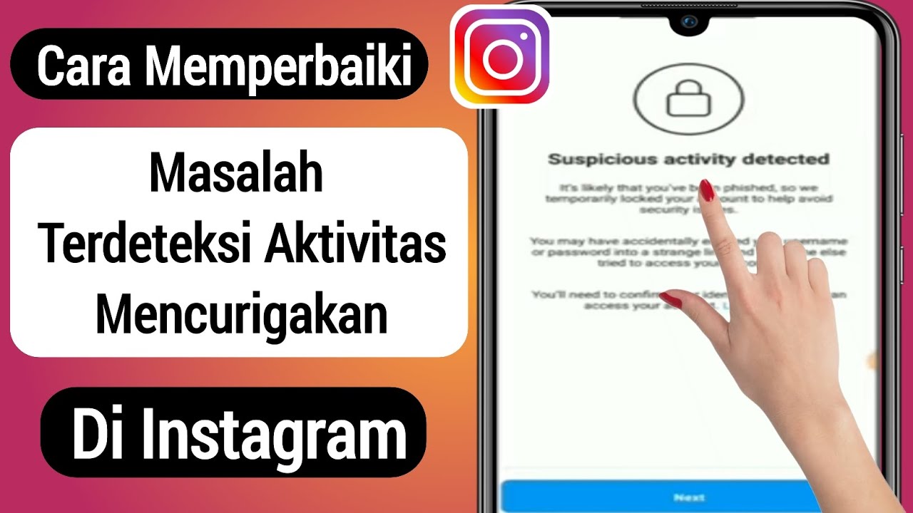 Perbaiki Aktivitas Mencurigakan Terdeteksi Masalah Instagram (2022 ...
