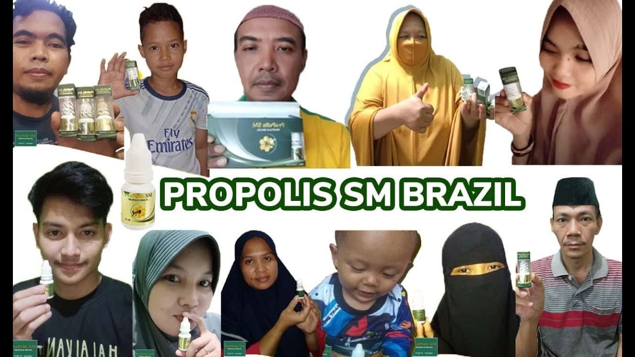 KUMPULAN VIDEO TESTIMONI dan REVIEW PROPOLIS SM BRAZIL ORIGINAL - YouTube