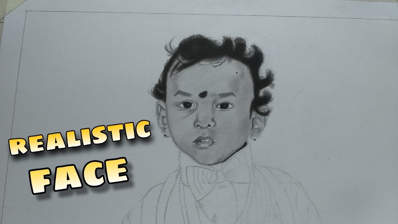 How to draw face | graphite pencil - YouTube