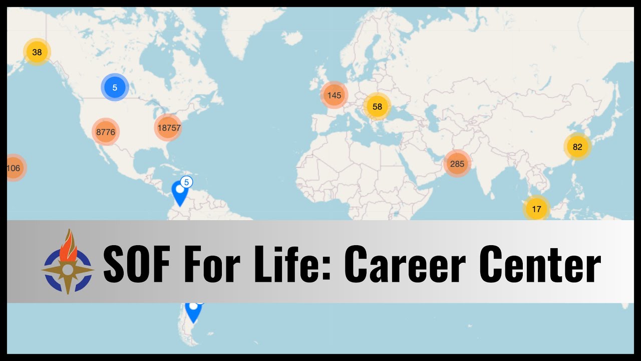 SOF for Life: Career Center - YouTube