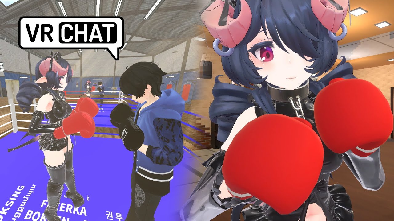 Dragon Queen Mixed Boxing🐲 VRchat BOXING - YouTube