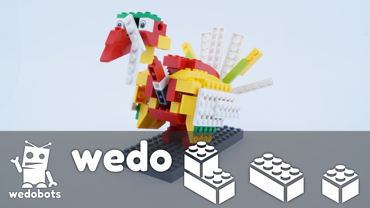 wedobots: Playful Turkey Instructions with LEGO® WeDo™ bricks - YouTube
