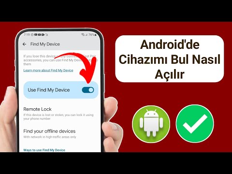 Android 2025'te Cihazımı Bul Nasıl Açılır | Android Cihazımı Bul'u Kullanın