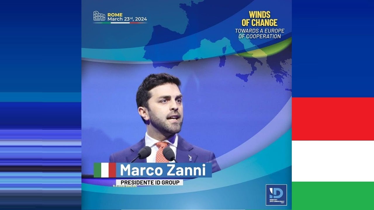 🔴 Marco Zanni, WINDS OF CHANGE - Verso un'Europa di cooperazione (Roma ...