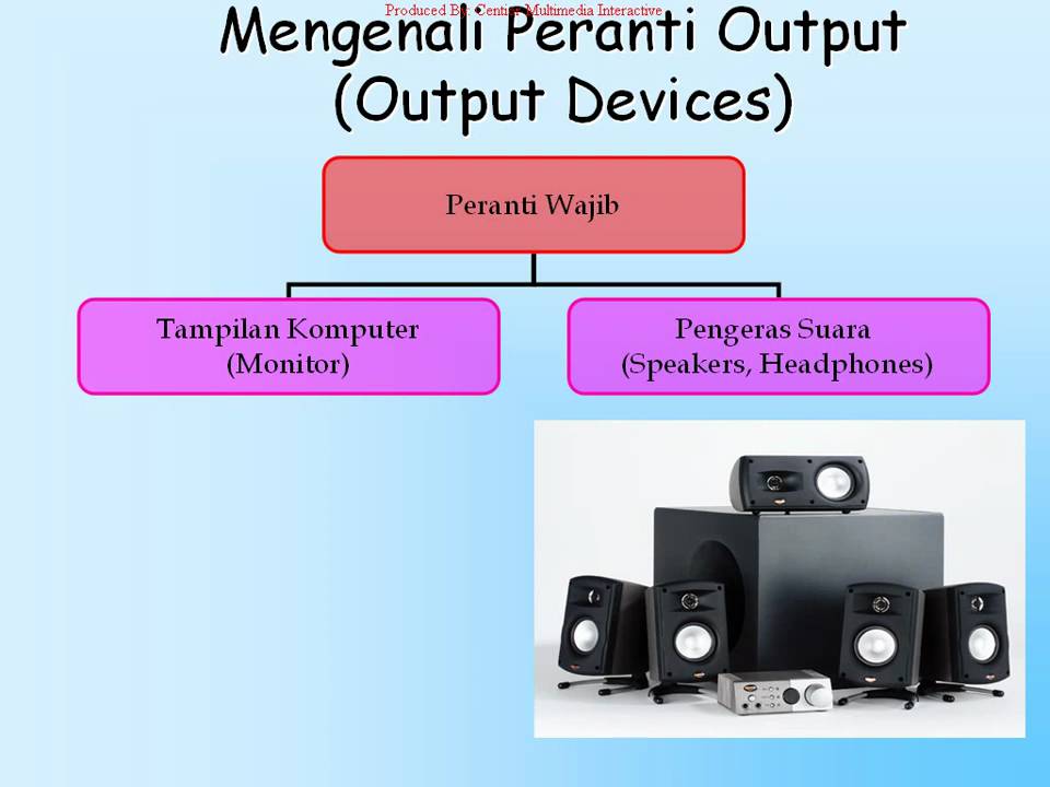 Introduction to Computer 3-2 Mengenali Peranti Output (Output Devices ...