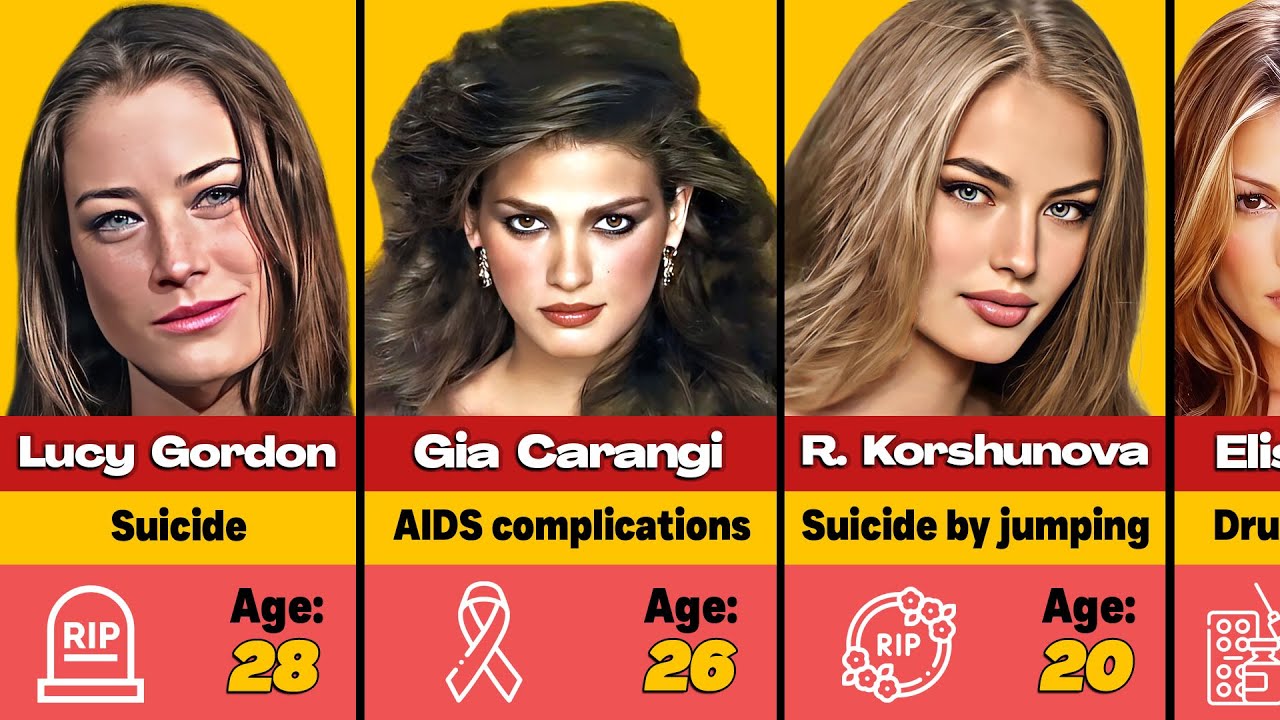 💔 Beautiful Female Models Who Tragically Died - YouTube