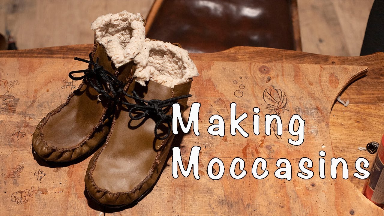 Making Moccasins - YouTube