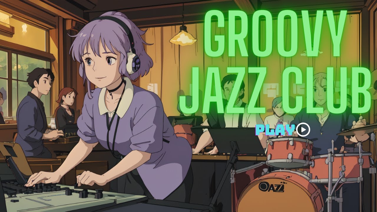 🎵Groovy jazz club🎷// house music // lounge music // dancing music ...