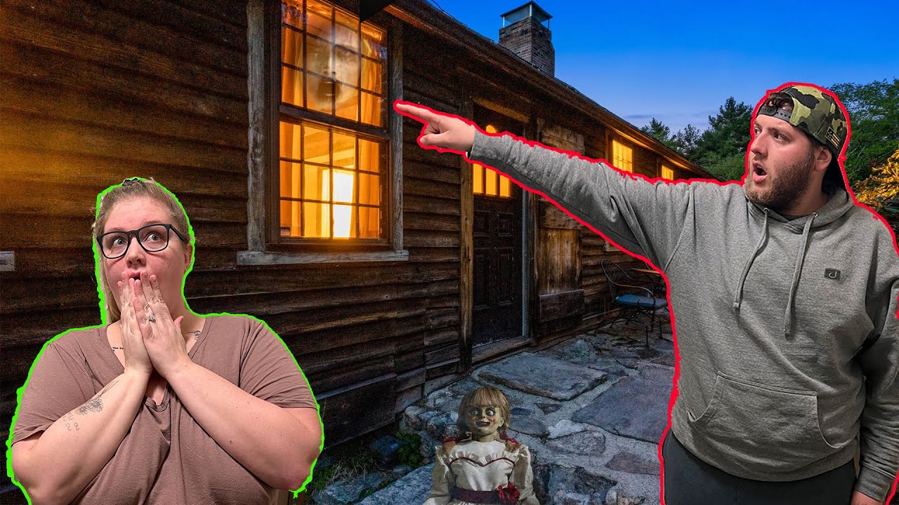 TERRIFYING NIGHT INSIDE THE CONJURING HOUSE (PART 1) - YouTube