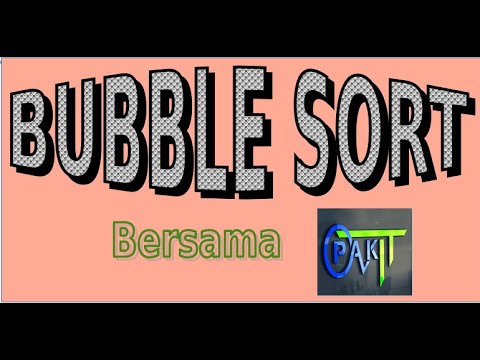Algoritma Bubble Sort dengan C++ - YouTube