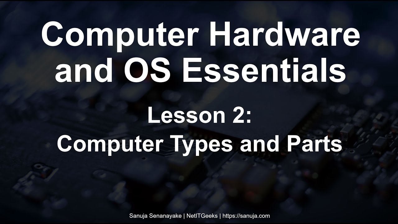 CompTIA A+ Lesson 2: Computer Types and Parts - Computer Hardware and ...