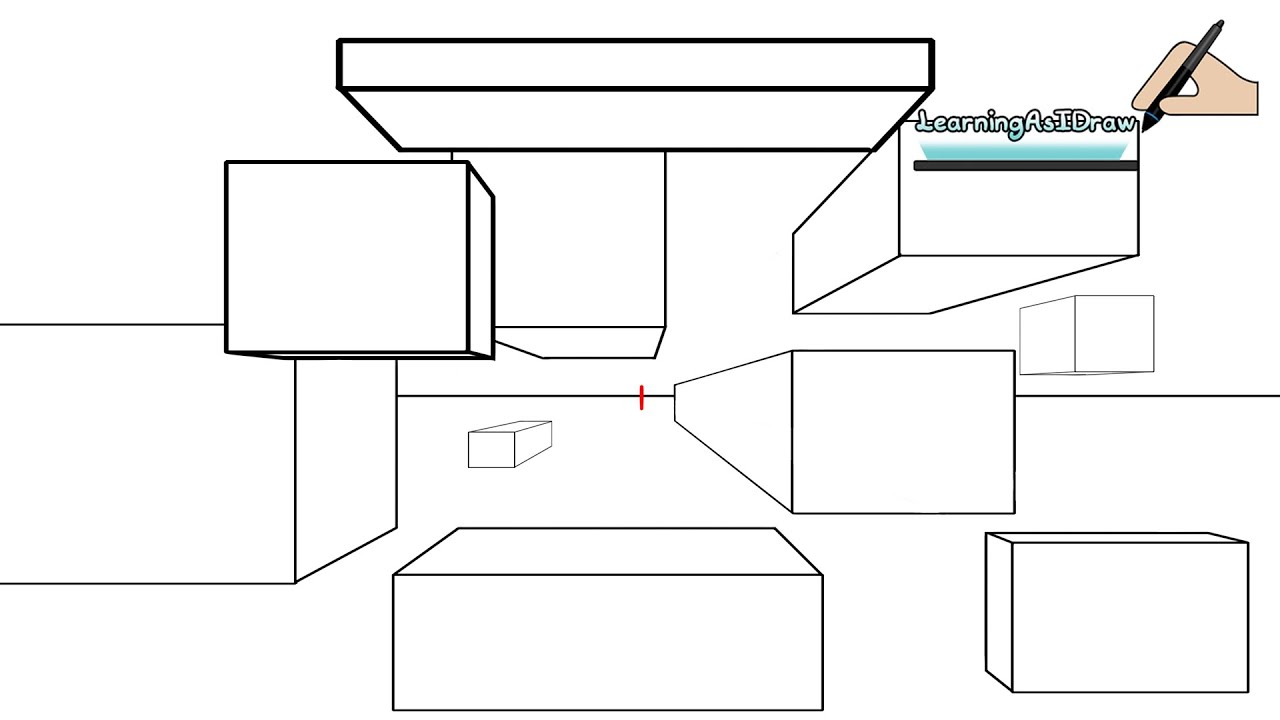 Learning and understanding one point perspective the basics How To Draw ...
