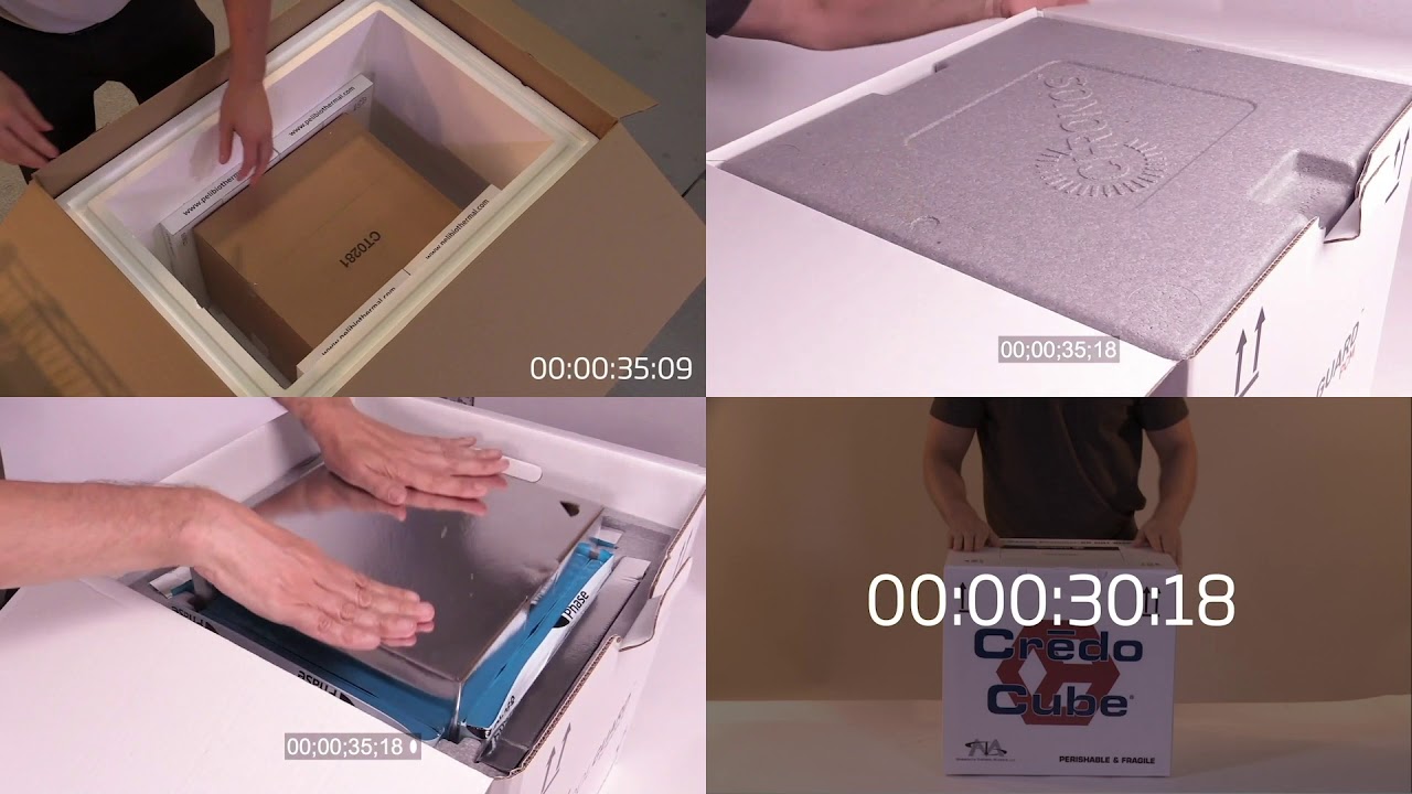 Parcel Shipper packout - Water vs PCM shippers - YouTube