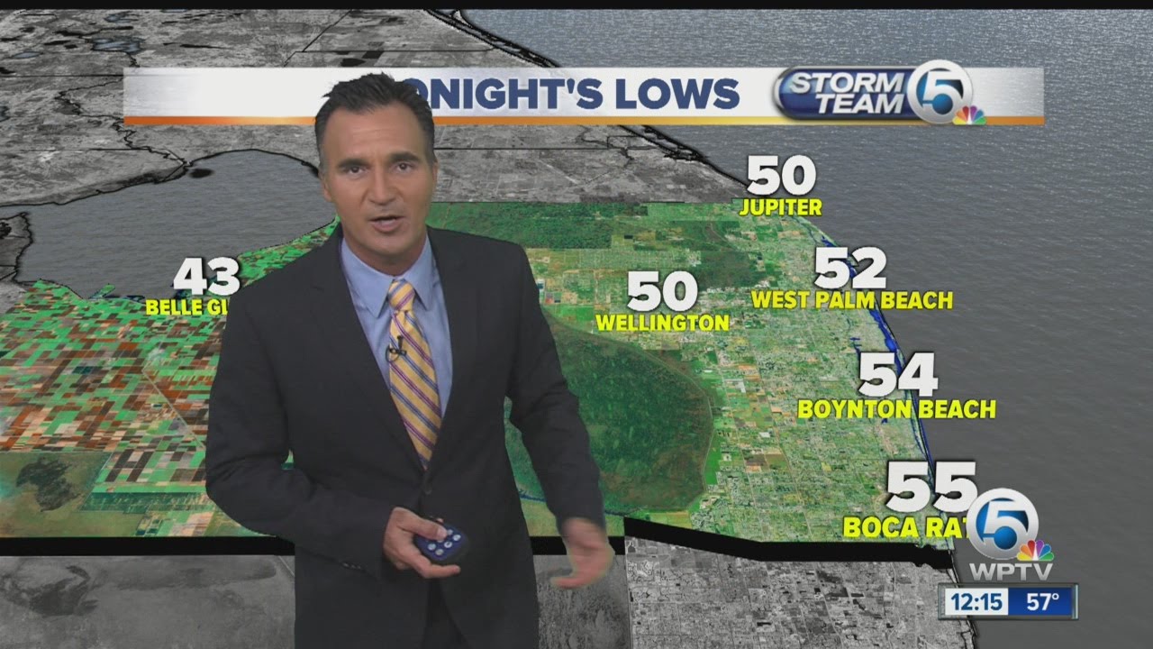 Sunday night weathercast on Newschannel 5 - YouTube