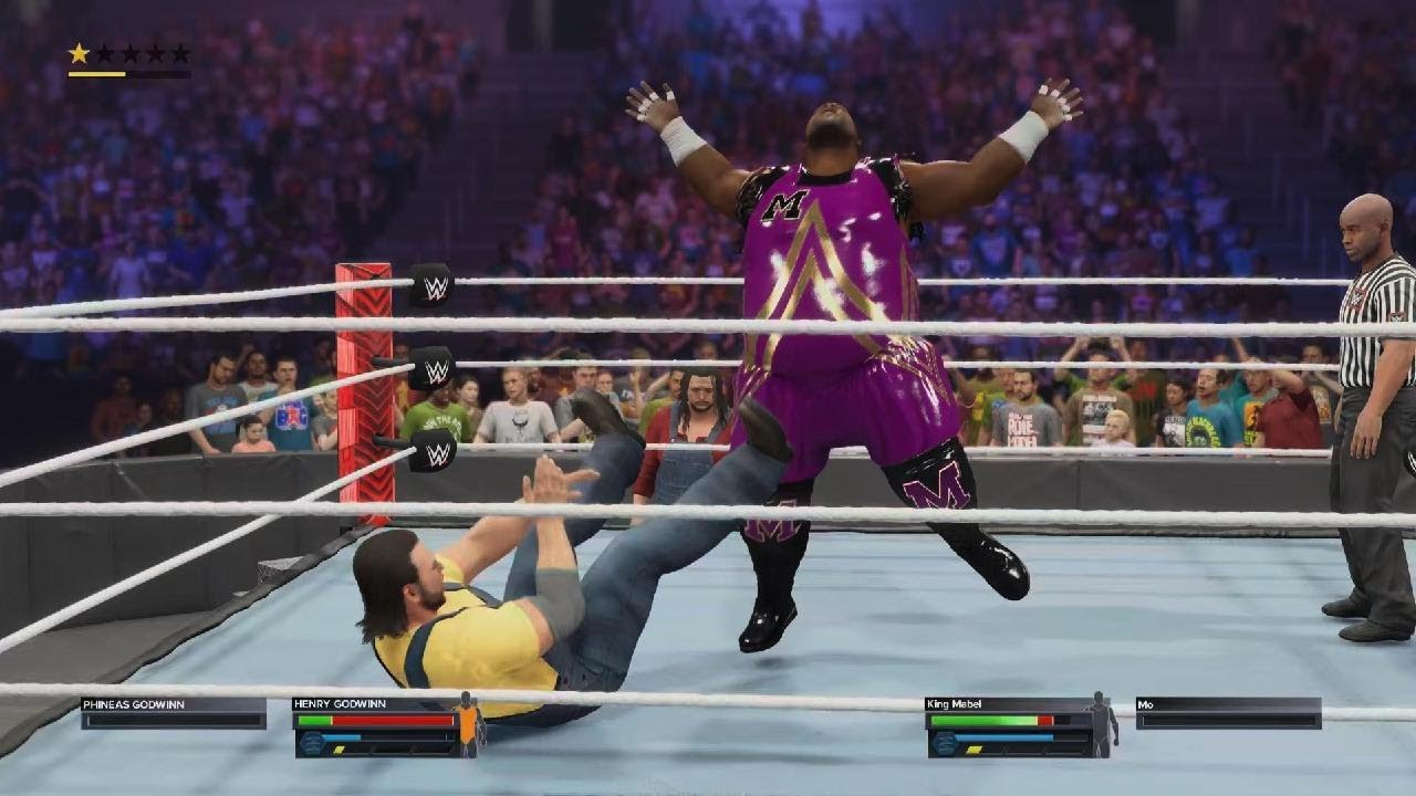 WWE 2K23 Henry Godwin VS King Mable - YouTube