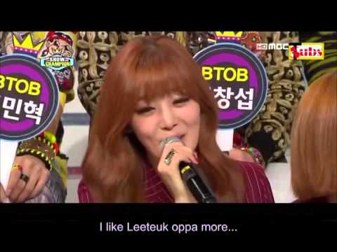 [eng] 한선화 Sunhwa on LeeTeuk Shindong Kwanghee