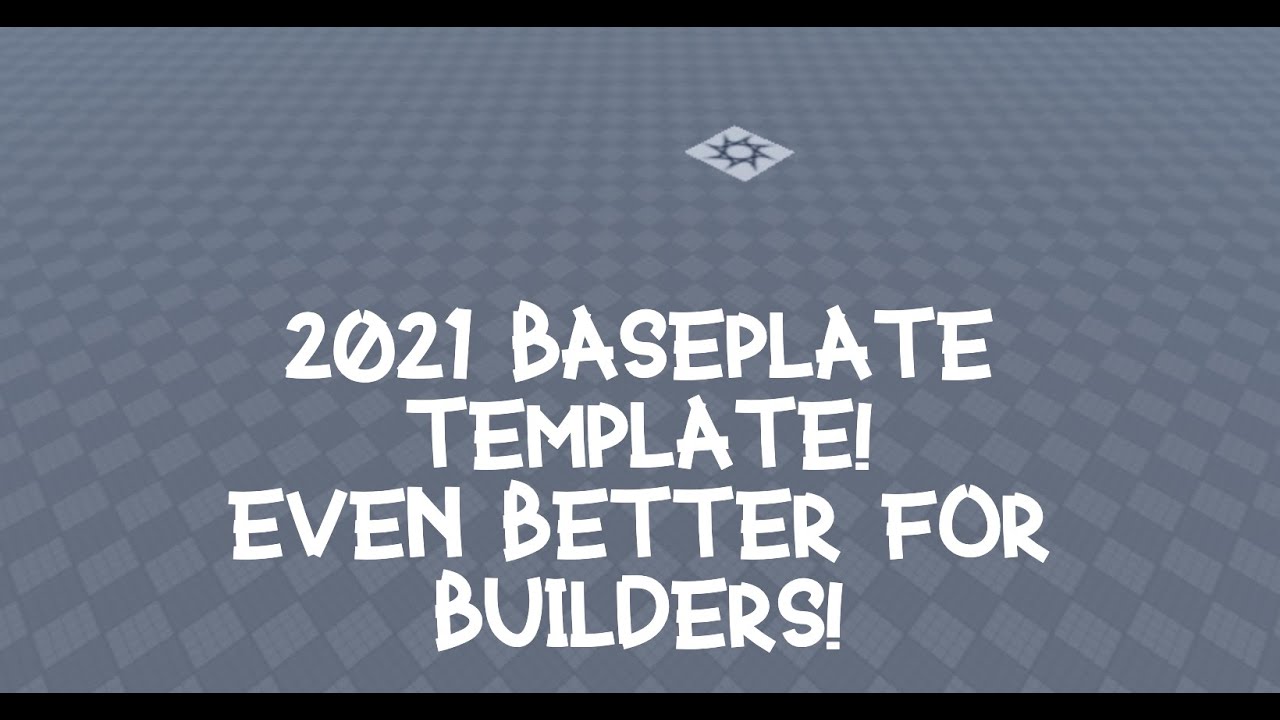 New 2021 Roblox Baseplate Template Showcase! - YouTube