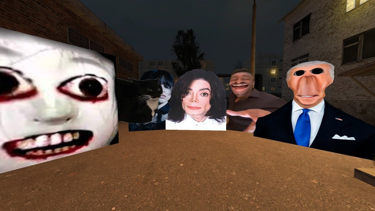 Michael Jackson And Aheno, Joe biden, TheOneguy, Wednesday Nextbot Gmod ...