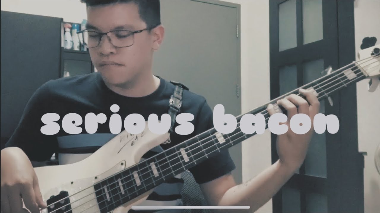 พี่ๆตัดแว่นให้หน่อย - serious bacon Bass Cover By Album - YouTube