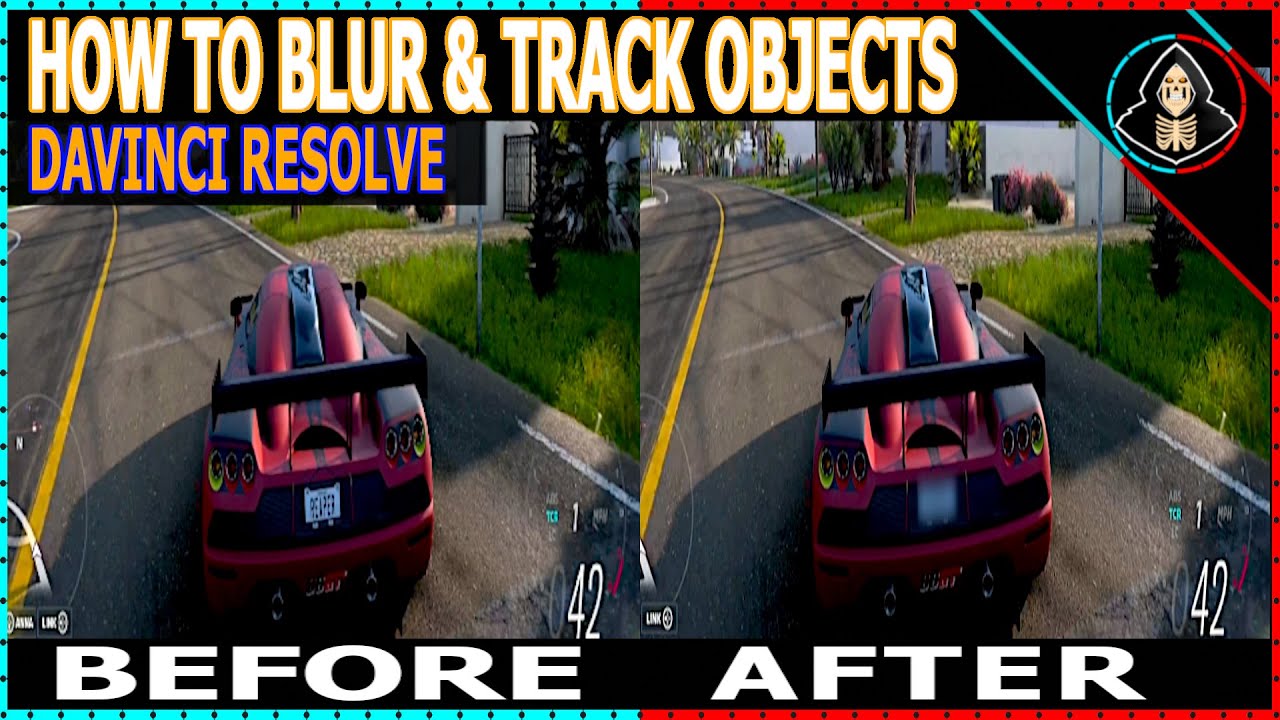 How to Blur & Track Objects in Davinci Reslove - YouTube