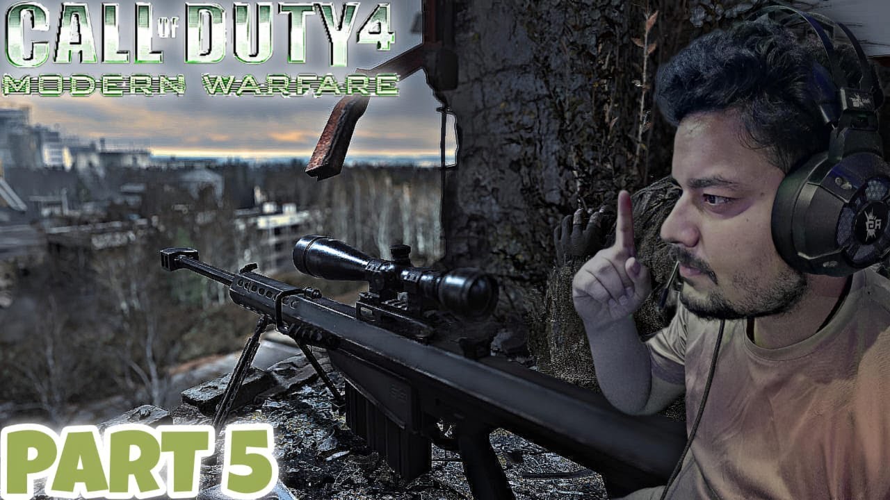 PART 5 | OFFICIAL VIDEO | CALL OF DUTY 4 |IN HINDI GAMEPLAY - YouTube