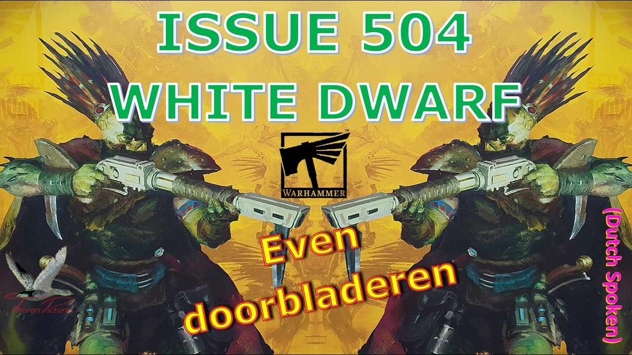 Games Workshop White Dwarf 504 doorbladeren - YouTube