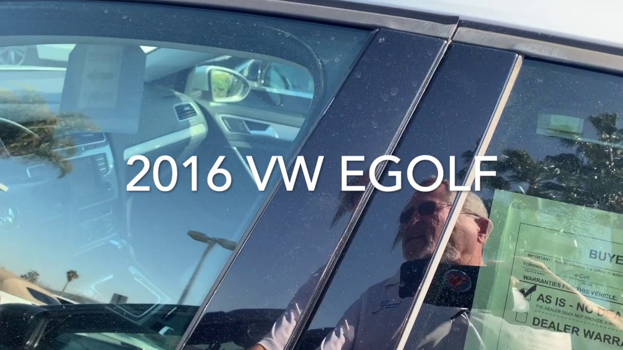2016 VW eGolf for Evan from Mike - YouTube