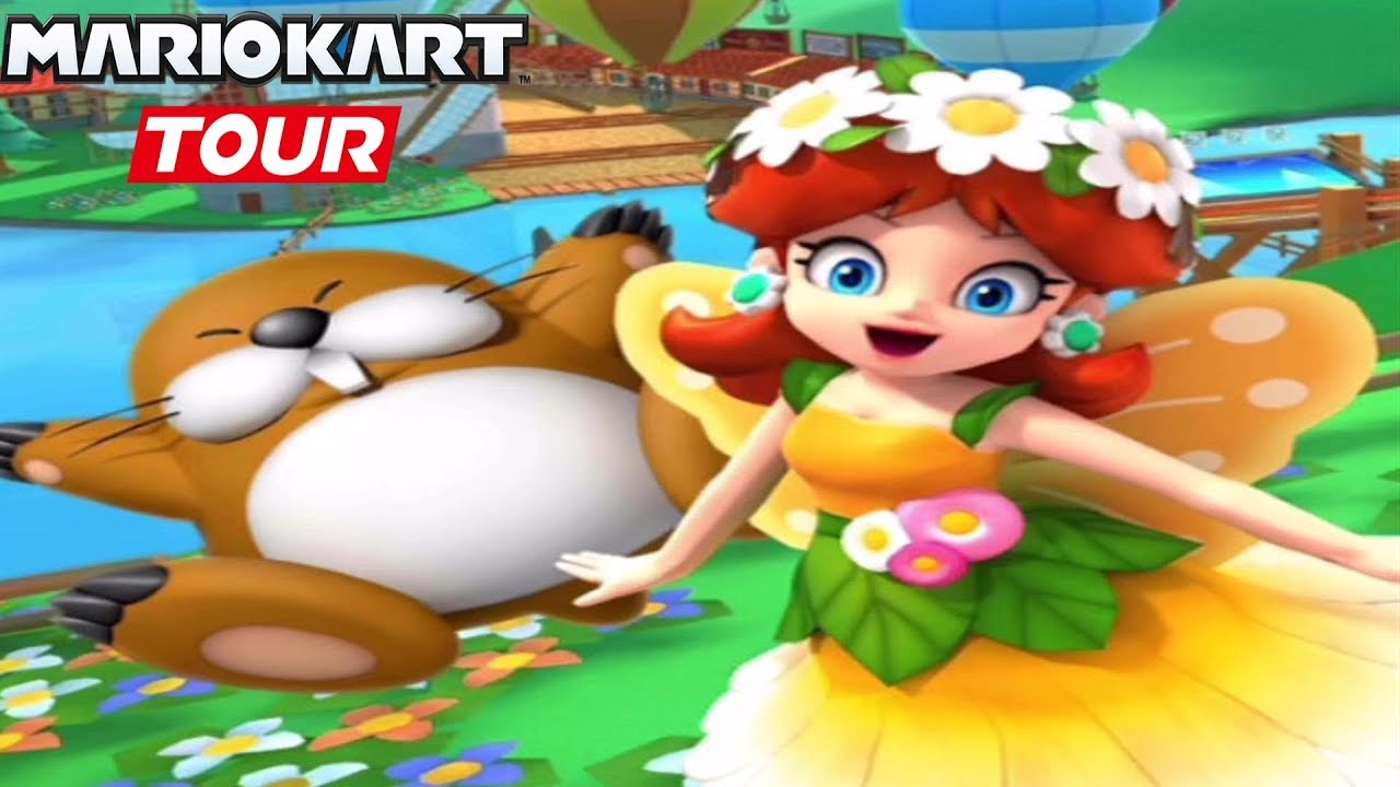 Mario Kart Tour Flower Tour Gameplay Walkthrough - YouTube