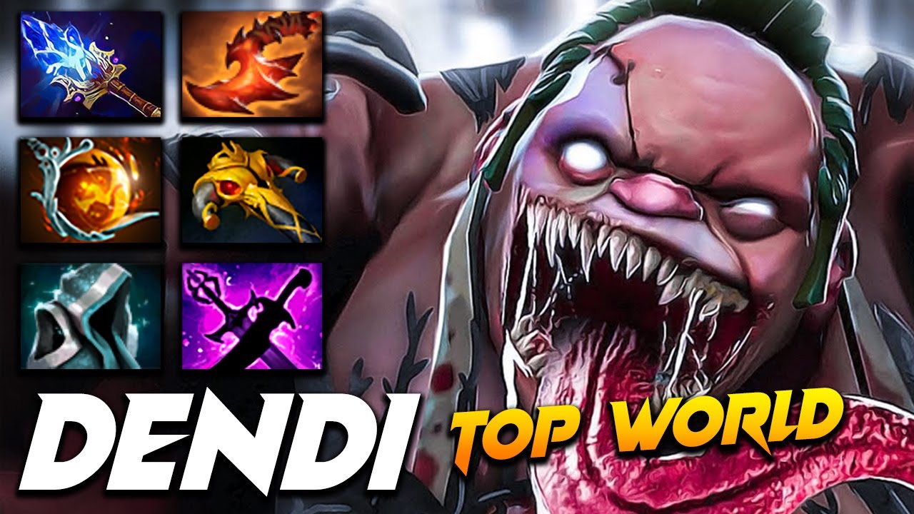 DENDI PUDGE - Dota 2 Pro Gameplay [Watch & Learn] - YouTube
