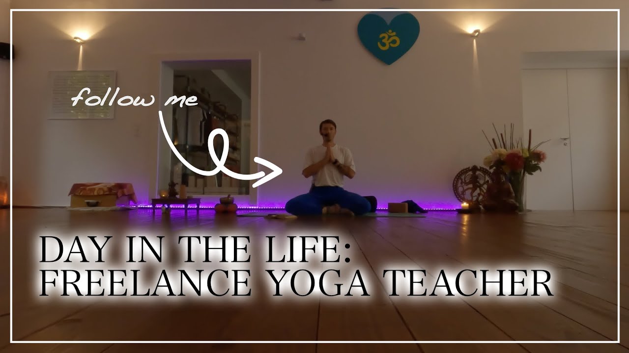 My life as a freelance Yoga teacher | #vlog - YouTube