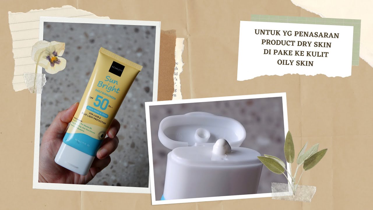 Scarlett Whitening Sunscreen Sun Bright Daily Review - YouTube