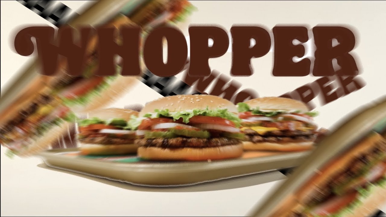 Whopper song but you forgot the lyrics - YouTube