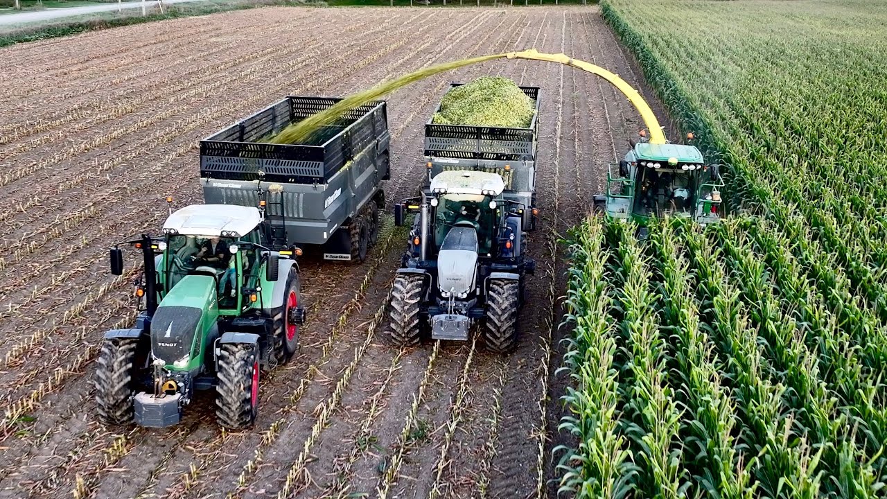 The start of Corn Silage! - YouTube