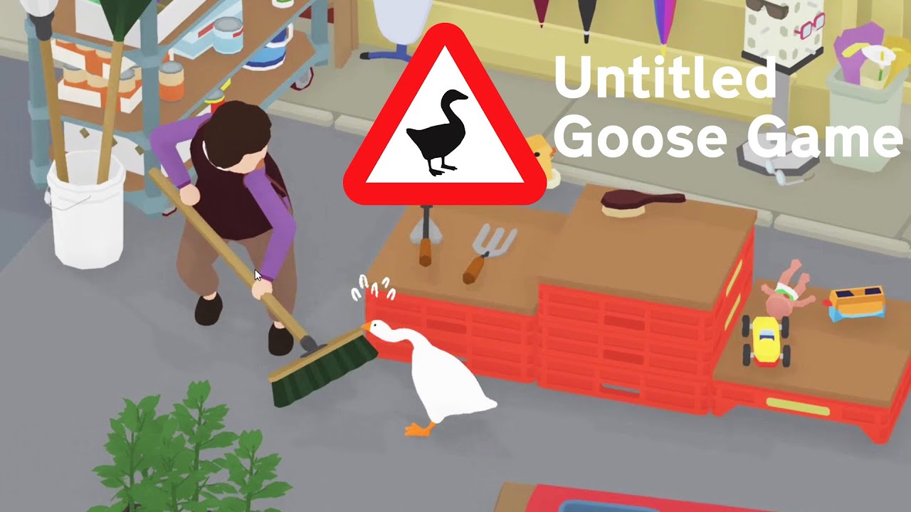 Untitled Goose Game! 🦢 - Is the BAD Goose the good Goose? - Playthrough ...