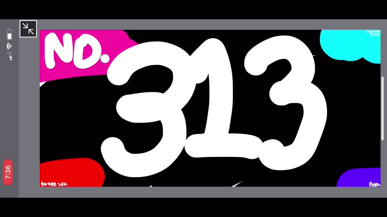 No.313 _ Three Hundred Thirteen (오늘의 숫자는 “313") _ 숫자카운트 SEK (Count SEK ...